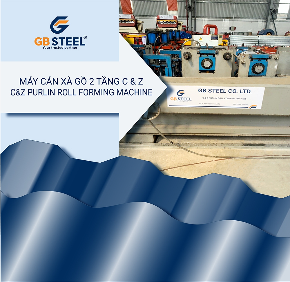 MÁY CÁN XÀ GỒ 2 TẦNG C&Z